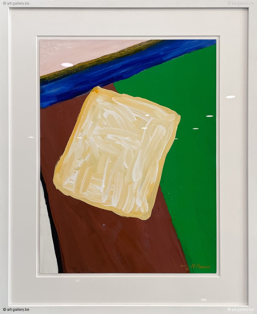 Roger Raveel | Vierkant in vlakte te koop