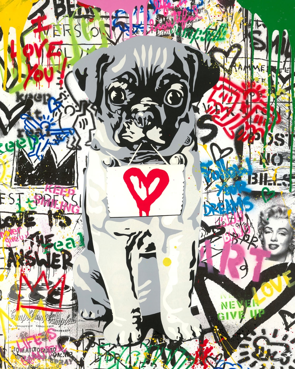 Mr Brainwash | Heart dog for sale